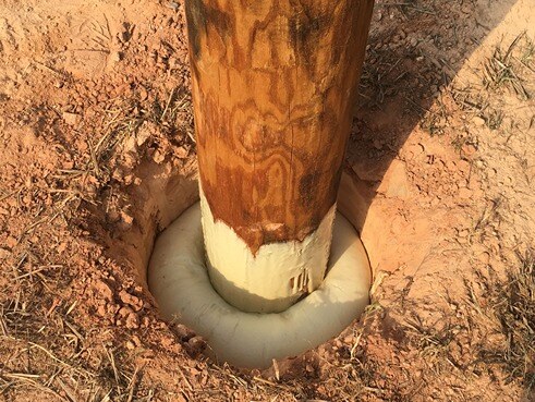 OsmoSet Pole Setting & Straightening Foam - Osmose Utilities Services