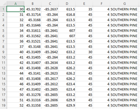Create a Line Design from CSV File – O-Calc Pro Wiki